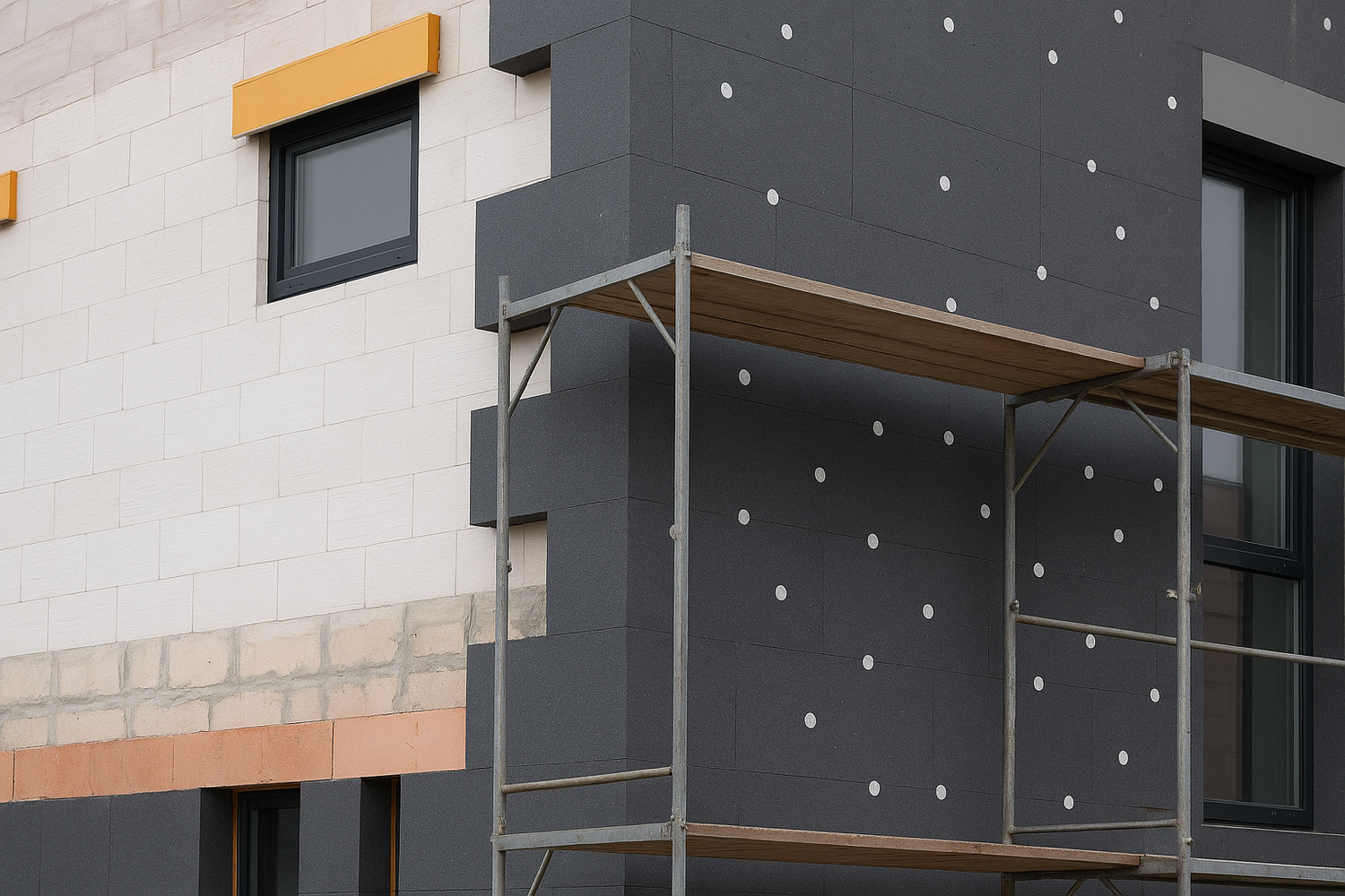 ETICS com EPS: isolamento eficiente